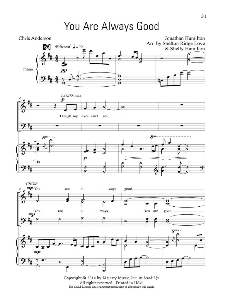 You Are Always Good | PDF