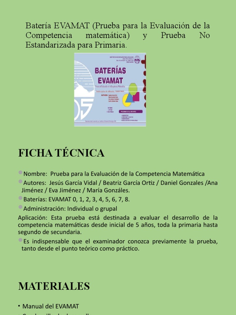 Prueba Evamat | PDF | Geometría | Fracción (Matemáticas)