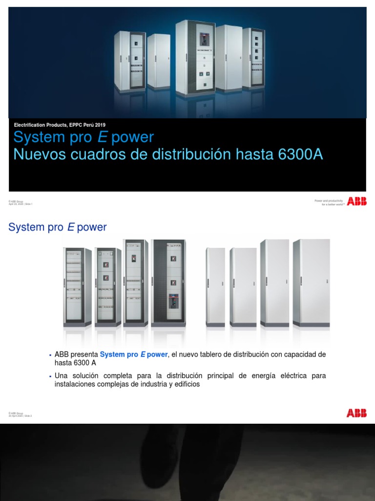 ELSP - System Pro E Power | PDF | Tornillo | Electricidad