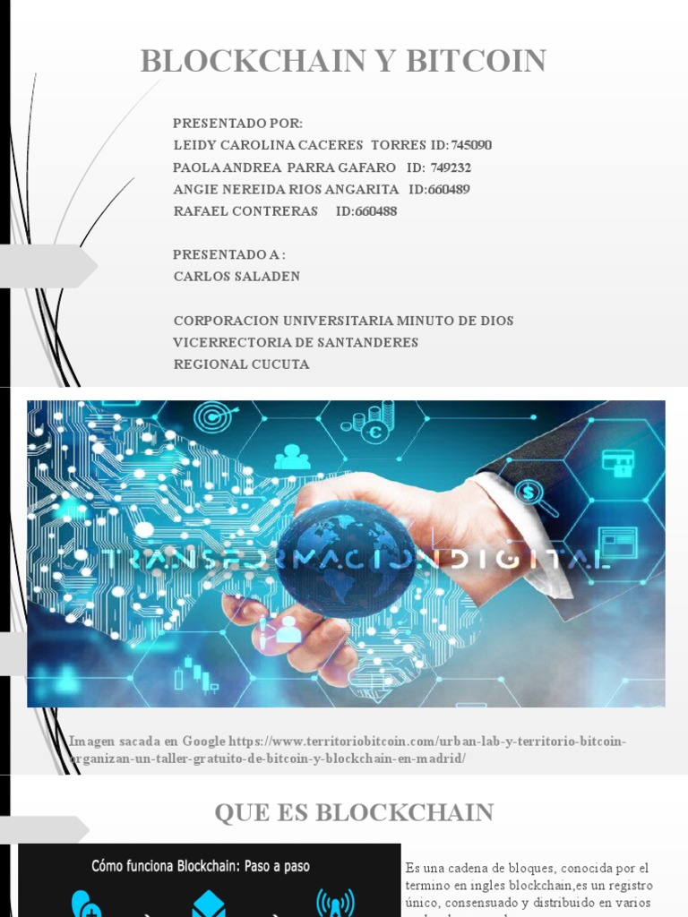 Blockchain y Bitcoin Actividad 4 | PDF | Criptomoneda | Bitcoin