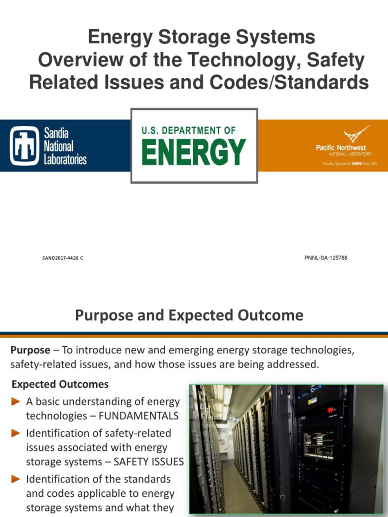 ESS Fundamentals Presentation PDF | PDF | Rechargeable Battery | Energy ...