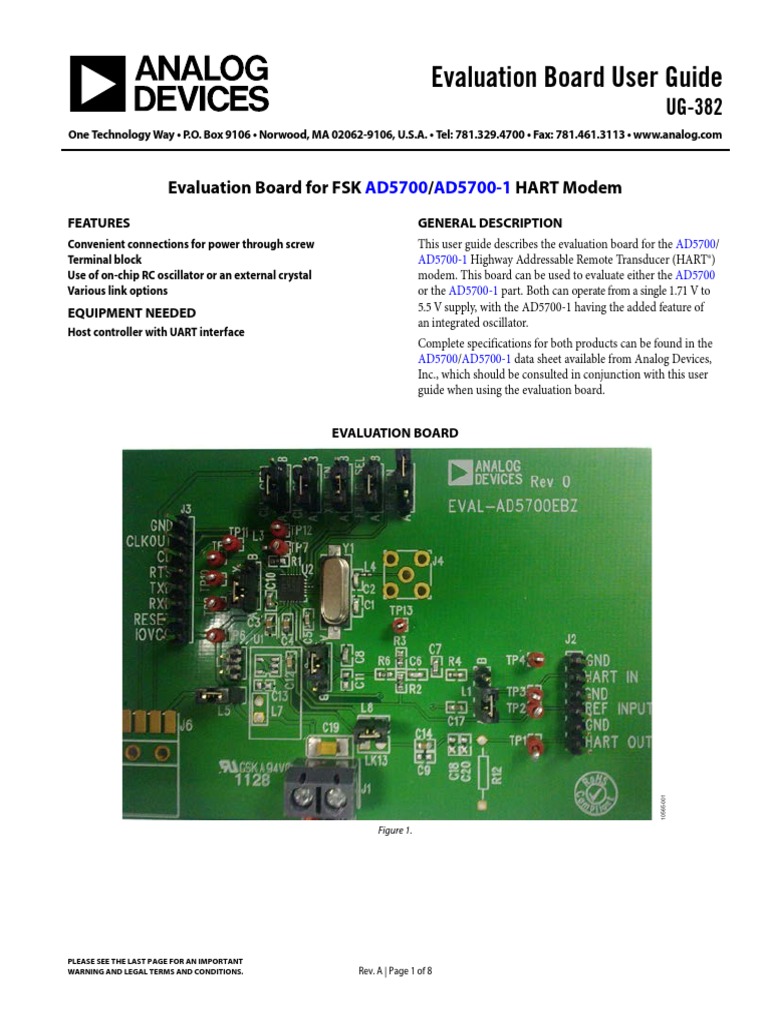 Evaluation Board User Guide | PDF | Electrostatic Discharge ...