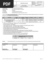 Hydro Test Certificate Template (Soft Copy) | PDF | Pressure ...