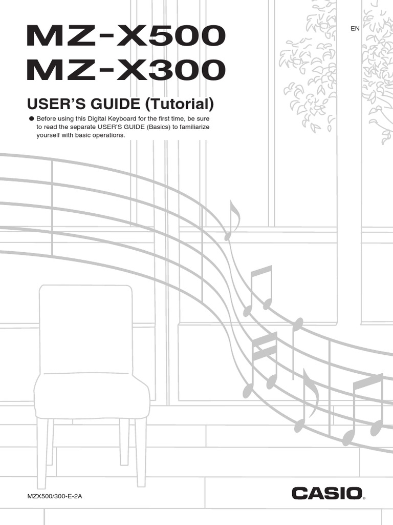 MZ-X500 MZ-X300: USER'S GUIDE (Tutorial) | PDF | Pitch (Music ...