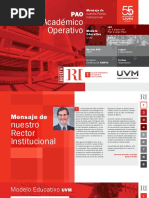 Filosofía Institucional Y Modelo Educativo de Uvm.: Filosofia | PDF