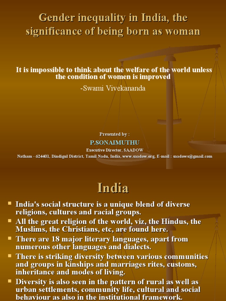 Gender Inequality in India: A Deep Dive | PDF | Woman | Empowerment