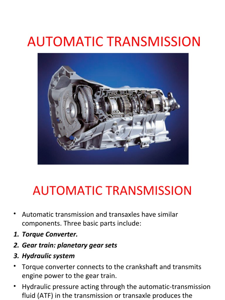 Automatic Transmission | PDF | Automatic Transmission | Transmission ...
