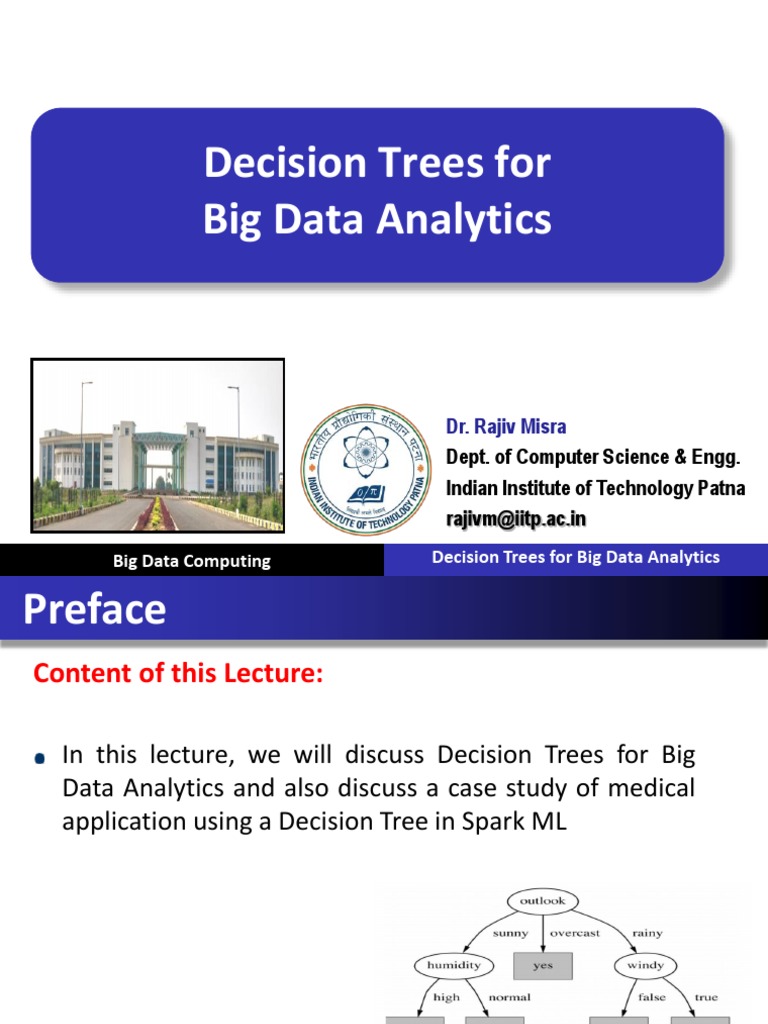 Big Data Computing Decision Trees For Big Data Analytics | PDF | Map ...