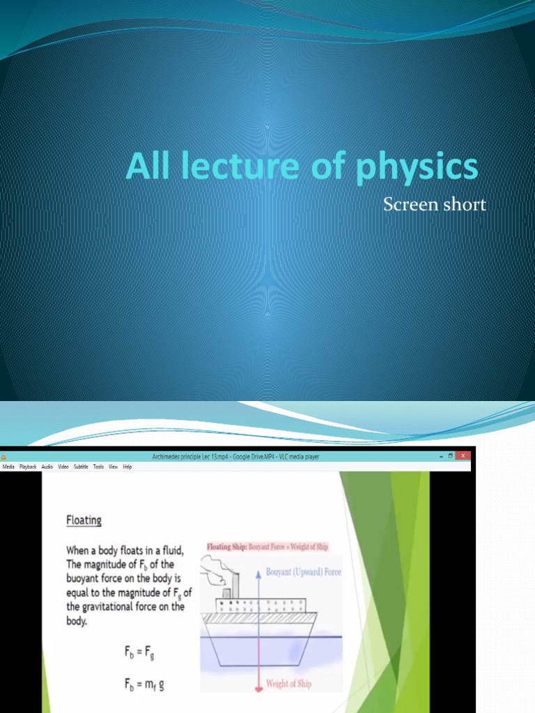 Complete Physics Lecture Notes | PDF