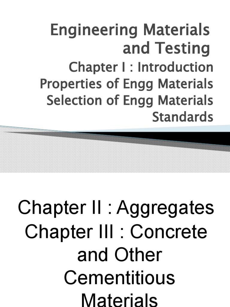 Engineering Materials Overview | PDF | Deformation (Engineering ...