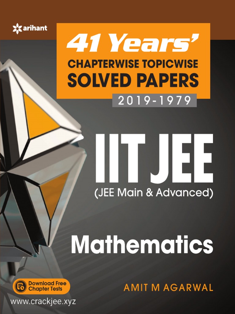 Arihant 41 Years Maths (Crackjee - Xyz) PDF | PDF | Matrix (Mathematics ...