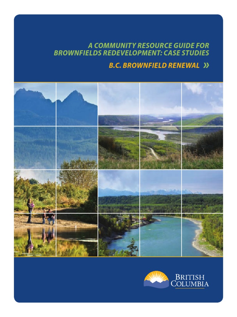 A Community Resource Guide For Brownfields Redevelopment: Case Studies | PDF | Economies | Business