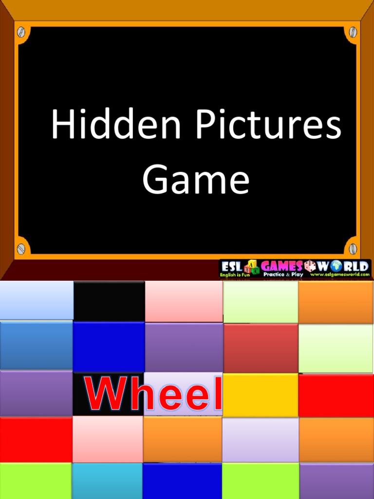 Hidden Pictures Game | PDF
