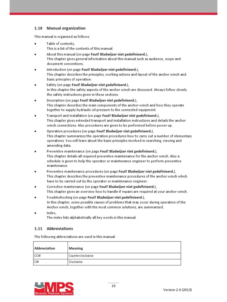 MPS - Manual Organization | PDF | Business
