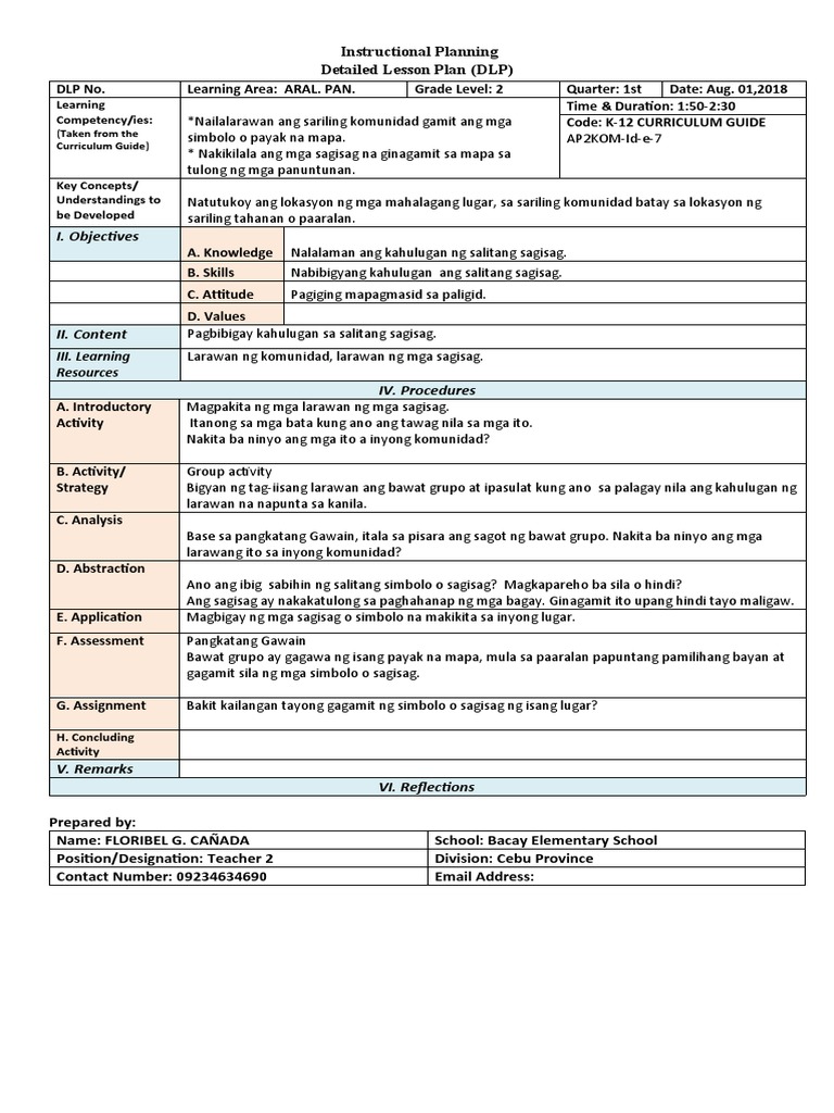 DLP Aral - Pan | PDF
