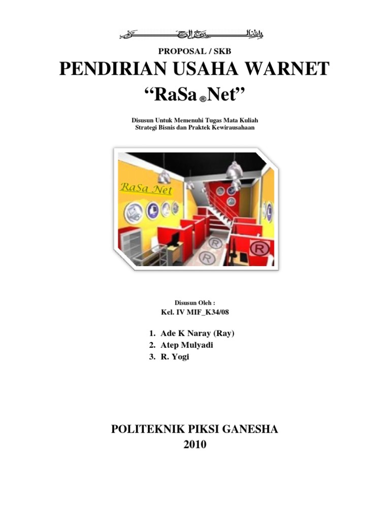 Tugas SKB Usaha Warnet | PDF | Bisnis