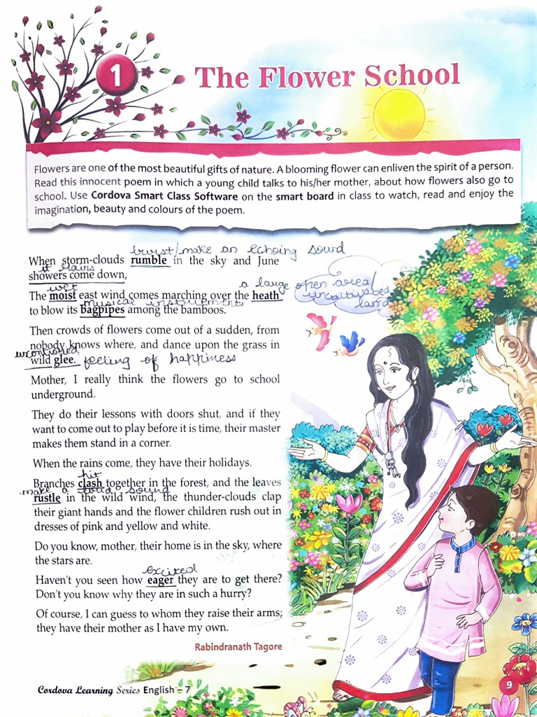 The Flower School | PDF | Rabindranath Tagore