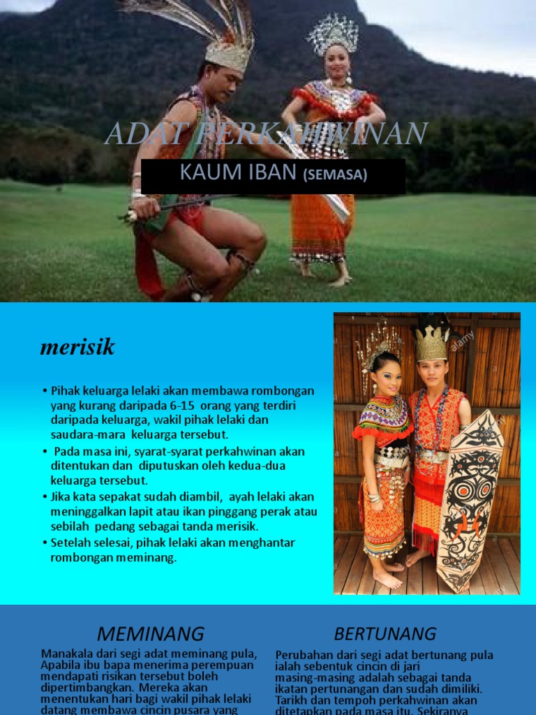 Adat Perkahwinan Iban Semasa Njhaisy20 PDF | PDF