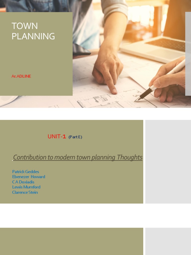 Geddes' Conurbation & Planning Theories | PDF | Islamabad | World Politics
