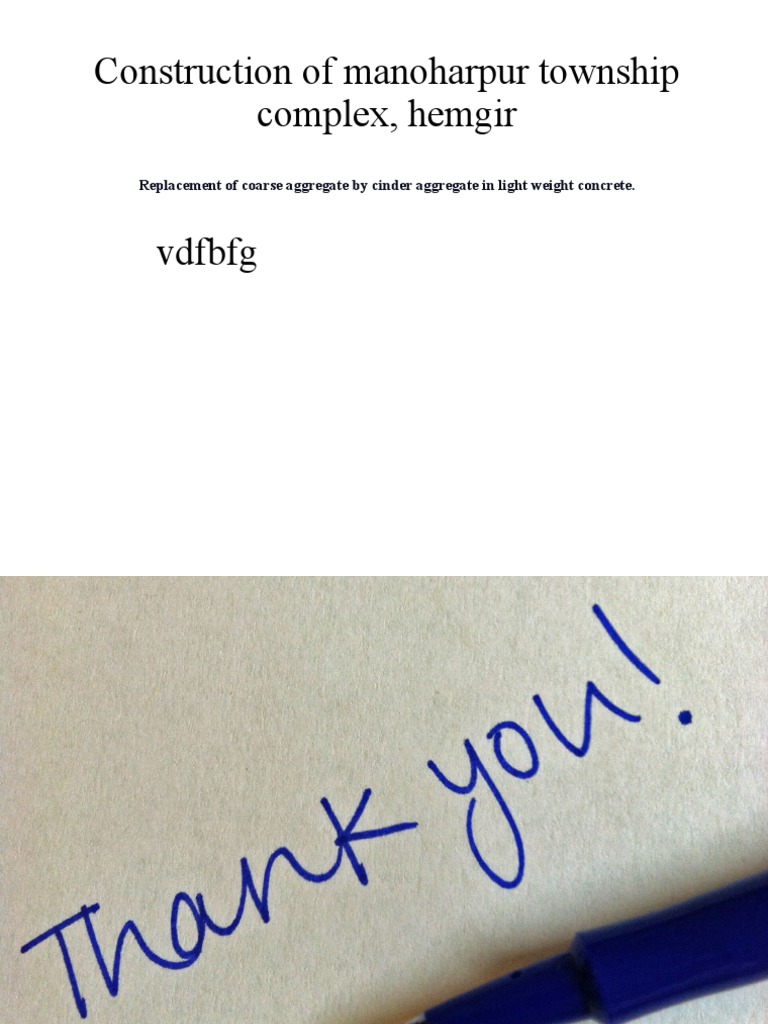 Construction of Manoharpur Township Complex, Hemgir | PDF