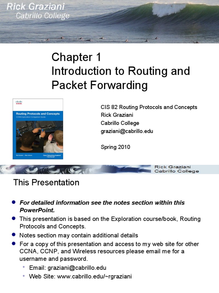 Introduction To Routing and Packet Forwarding | PDF | Router (Computing ...