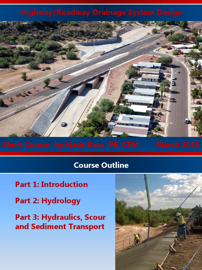 Highway Drainage System Design Guide | PDF | Drainage Basin | Drainage