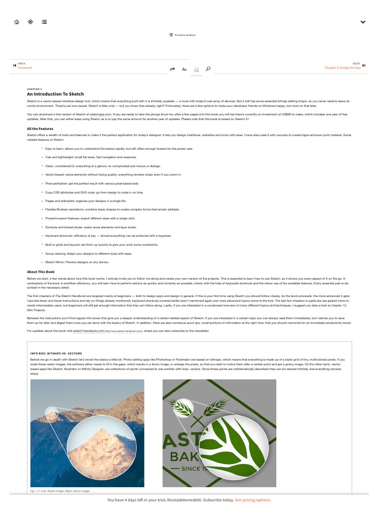 Chapter 01 - An Introduction To Sketch - The Sketch Handbook | PDF ...