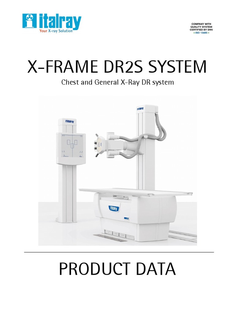 PD X Frame DR2S System | PDF | Radiography | Image Editing