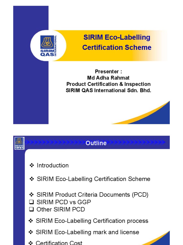 6 - SIRIM Ecolabelling Green Label | PDF | Economic Sectors | Materials
