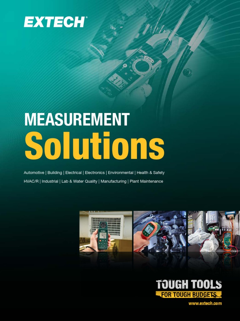 Extech Catalog 41 PDF | PDF | Alternating Current | Hertz