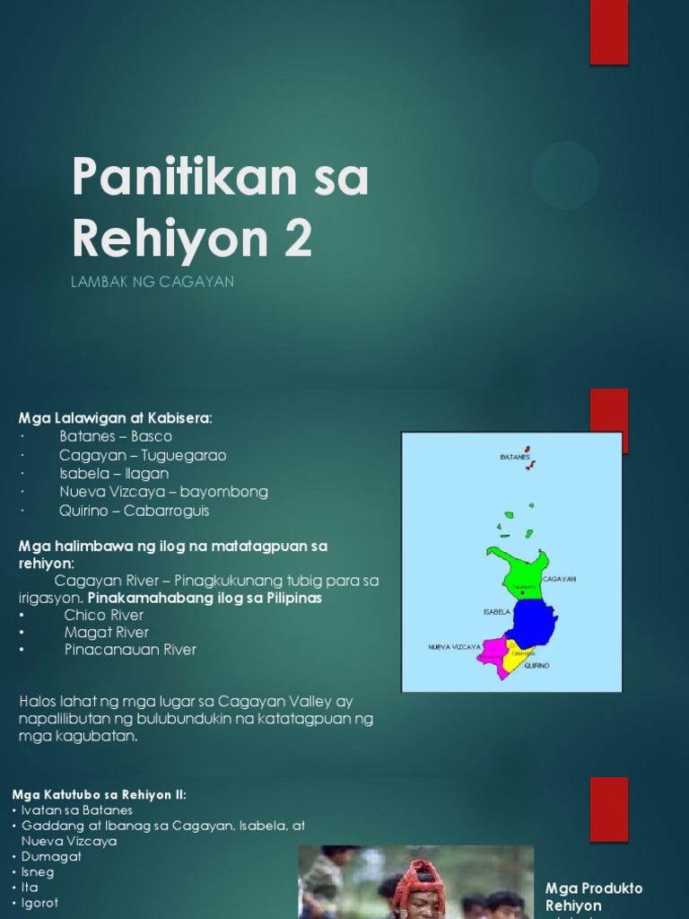 Panitikan NG Rehiyon II | PDF