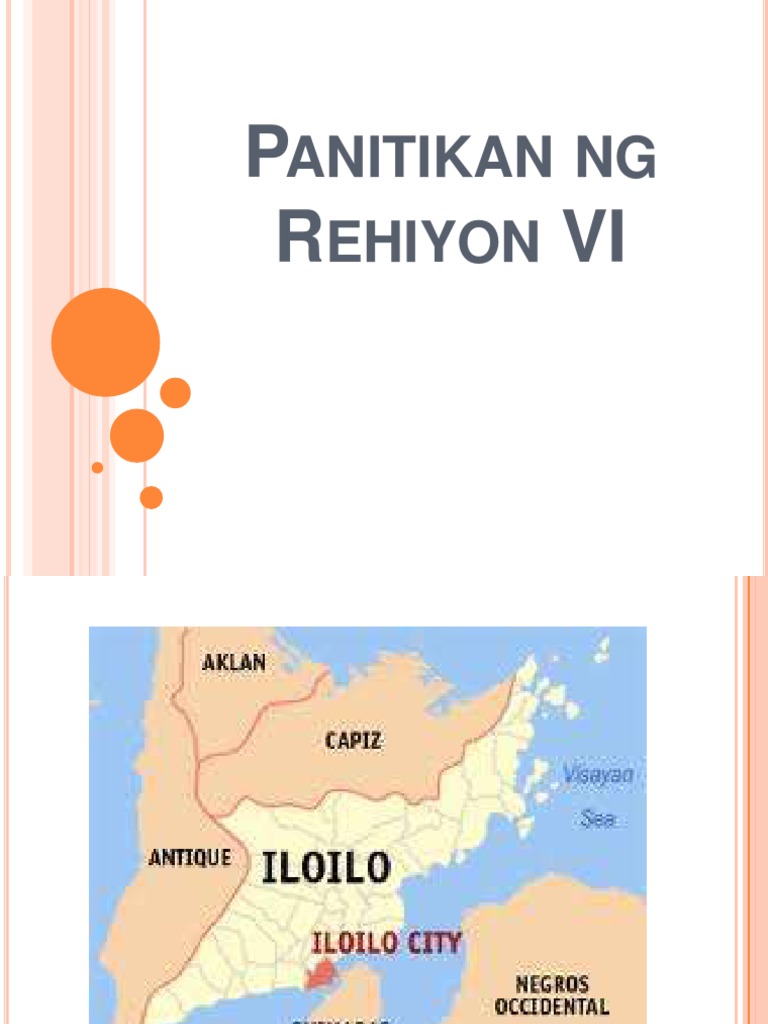 Panitikan NG Rehiyon VI | PDF