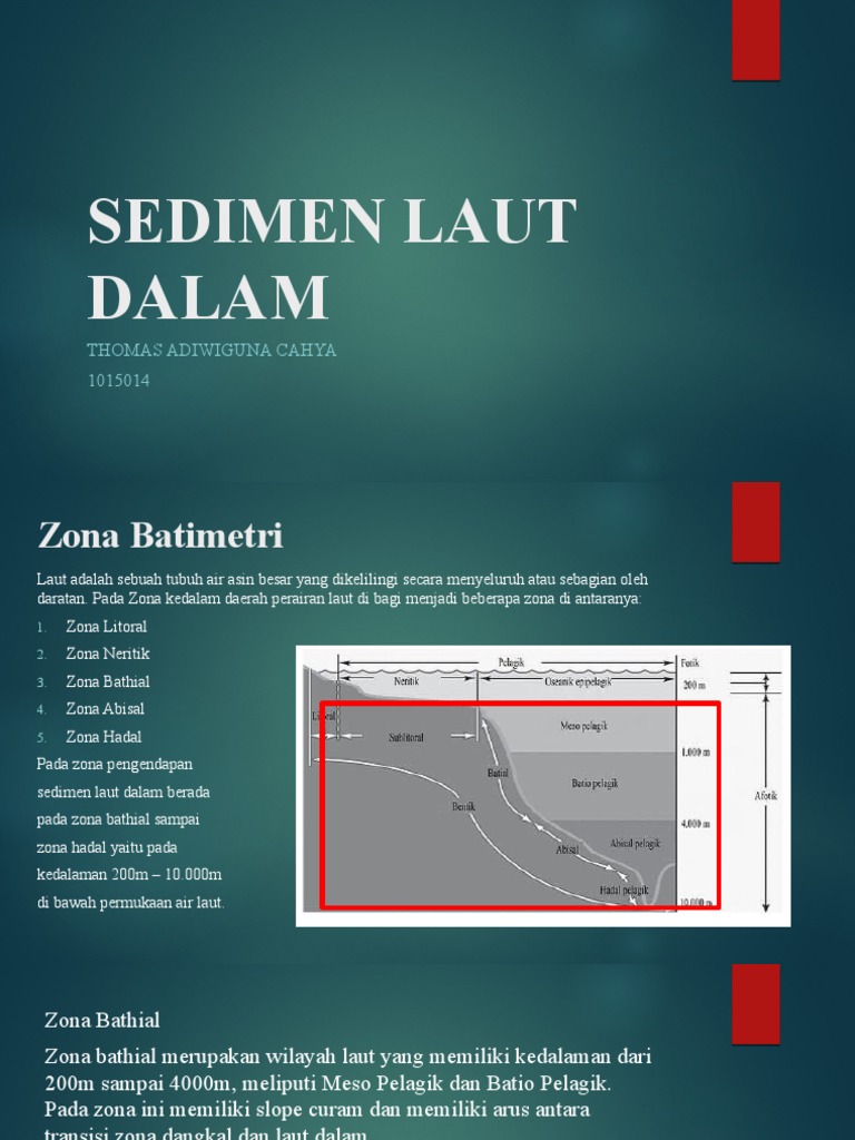Jenis dan Proses Sedimen Laut Dalam | PDF