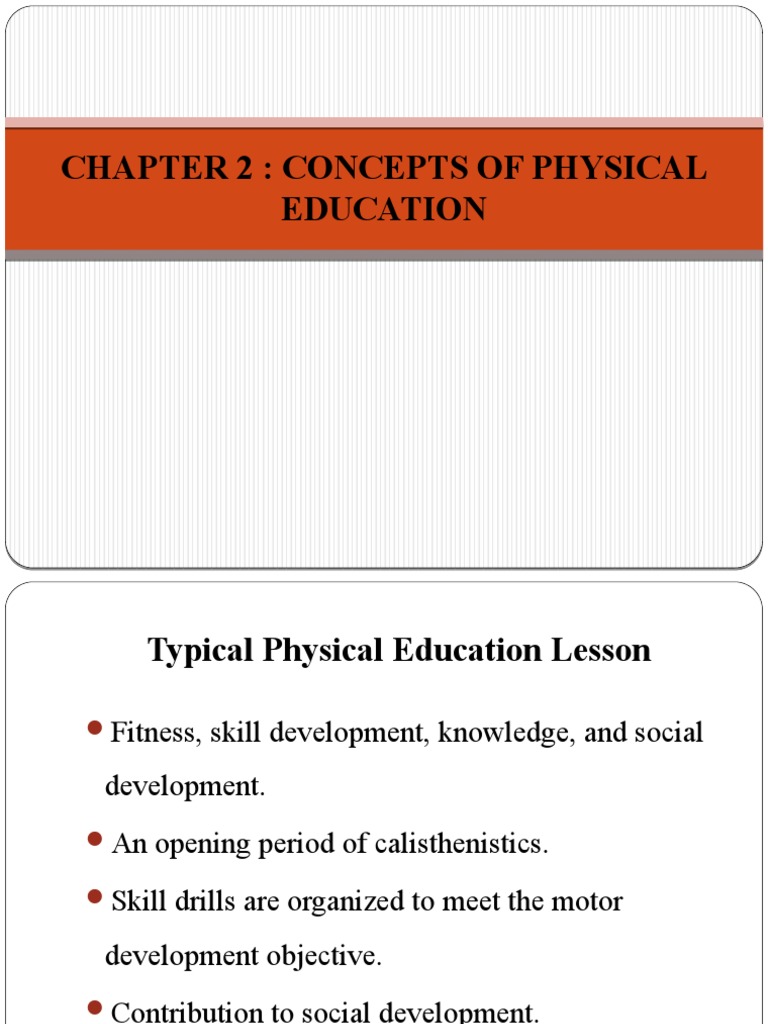 Chapter 2 | PDF | Physical Education | Curriculum