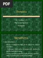 4AT Delirium Screening Tool Guide | PDF | Dementia | Medicine