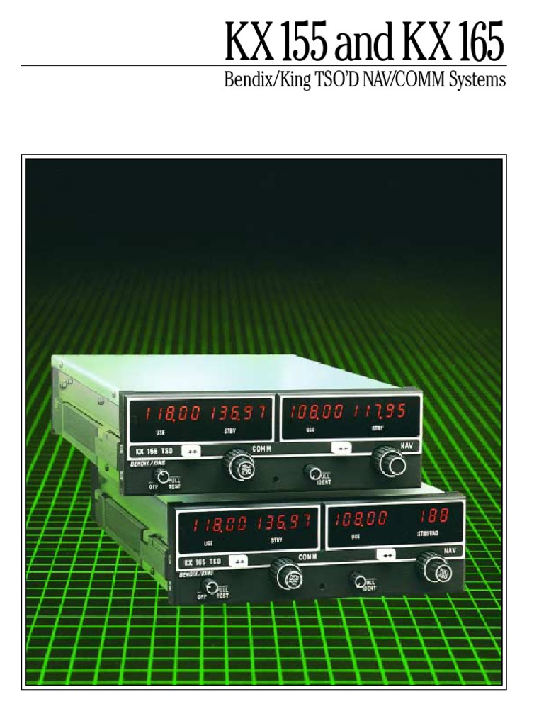 Bendix-Kx155 165 PDF | PDF