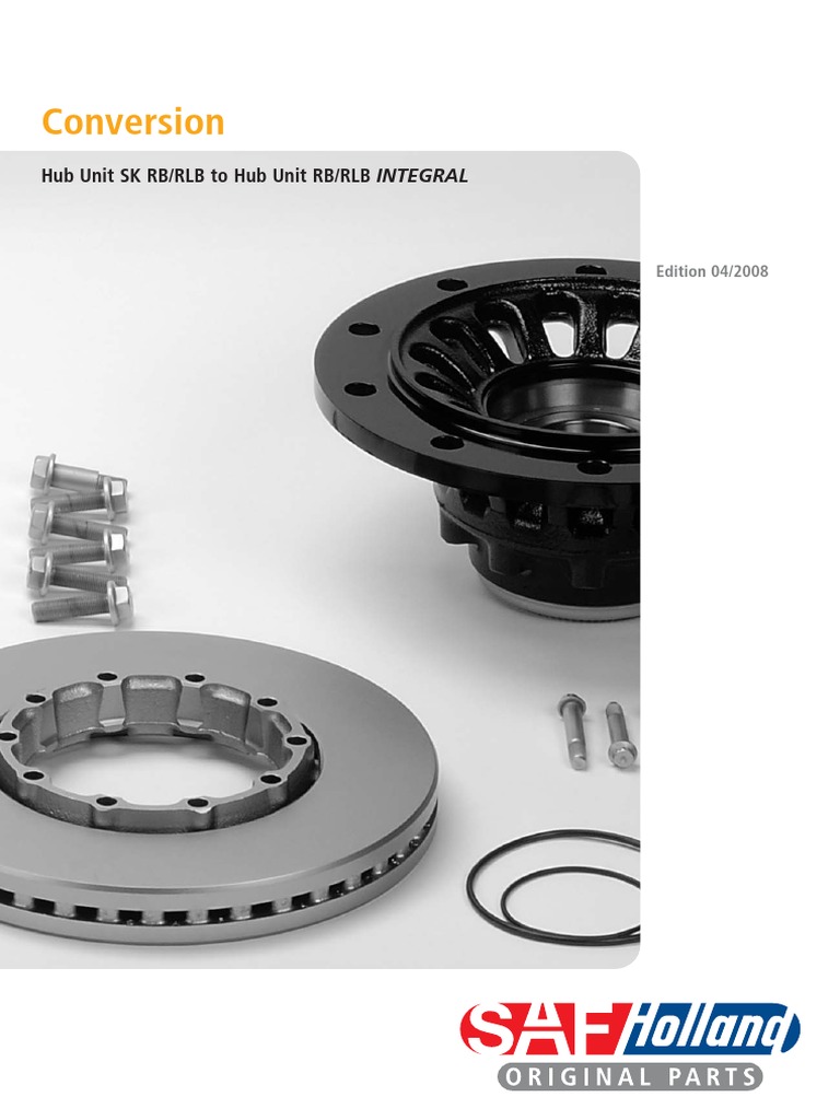 SAF-HOLLAND-Conversion INTEGRAL | PDF | Trailer (Vehicle) | Nut (Hardware)