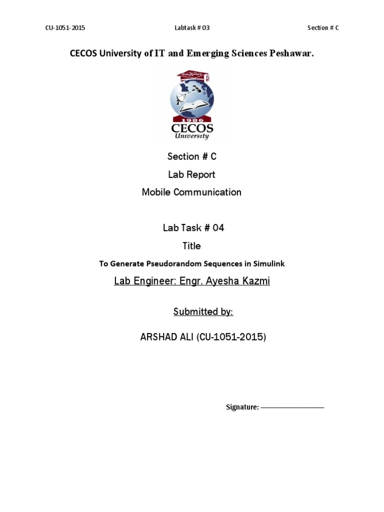 Mobile Labtask 003 | PDF