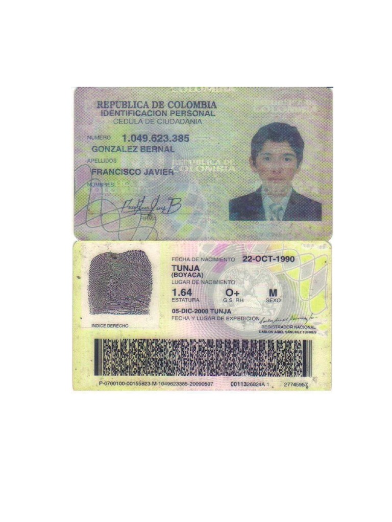 3 Cedula Francisco | PDF