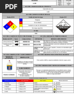 6 - Ficha de Seguridad CLORO (Sga) | PDF