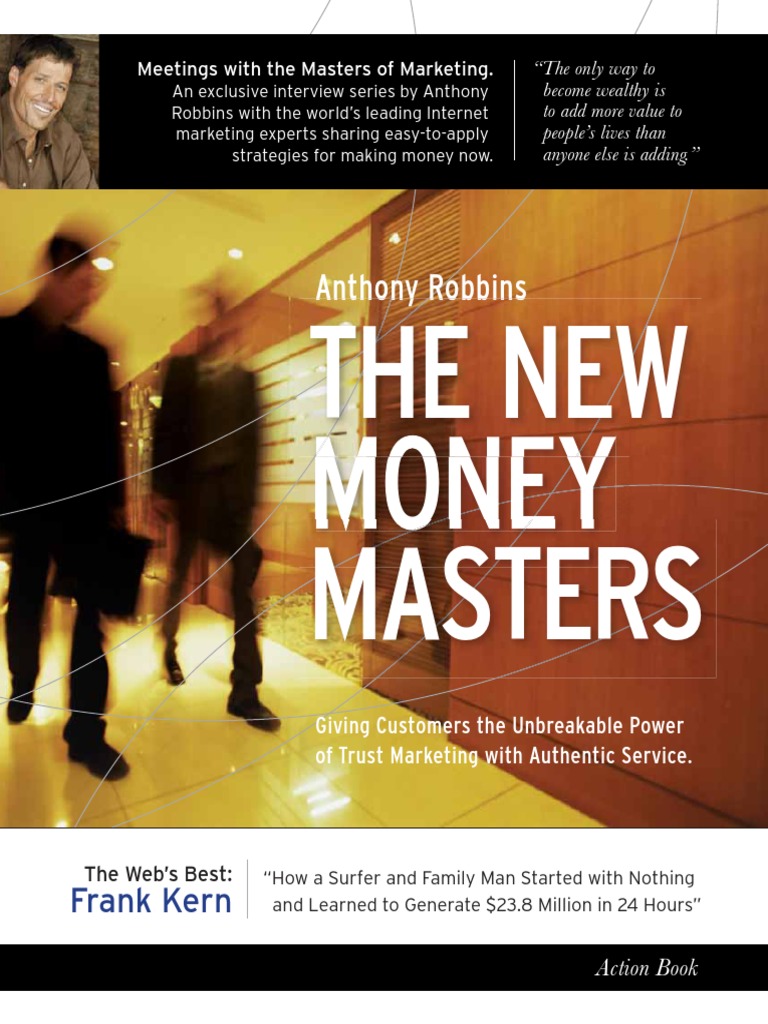 Money Masters The New: Anthony Robbins | PDF | Marketing | Business