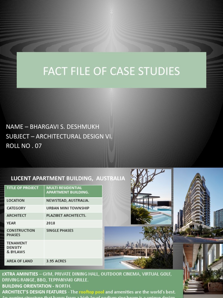 Fact File of Case Studies: Name - Bhargavi S. Deshmukh Subject ...