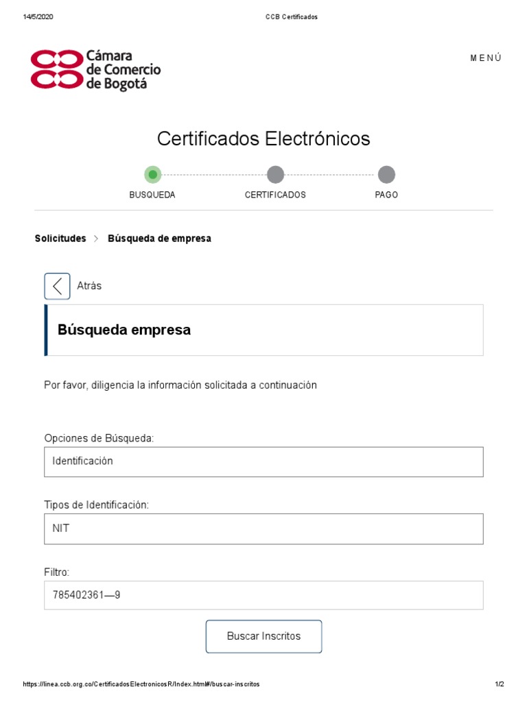 CCB Certificados | PDF