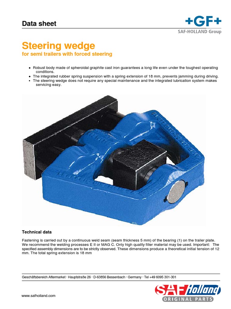 Infos - Steering Wedge | PDF