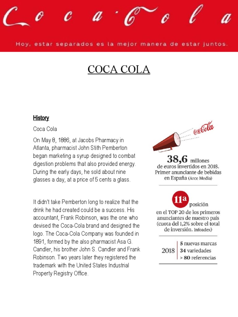 COCA COLA - English | PDF | Coca Cola | Cola