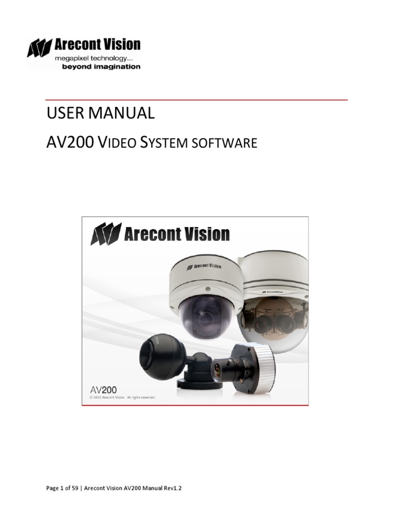 User Manual AV200 V S: Ideo Ystem Software | PDF | System Software ...