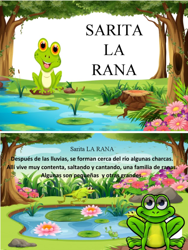 Cuento La Rana Saltarina | PDF