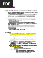 PAM Contract 2018 (With Quantities) | PDF | Employment | Architect