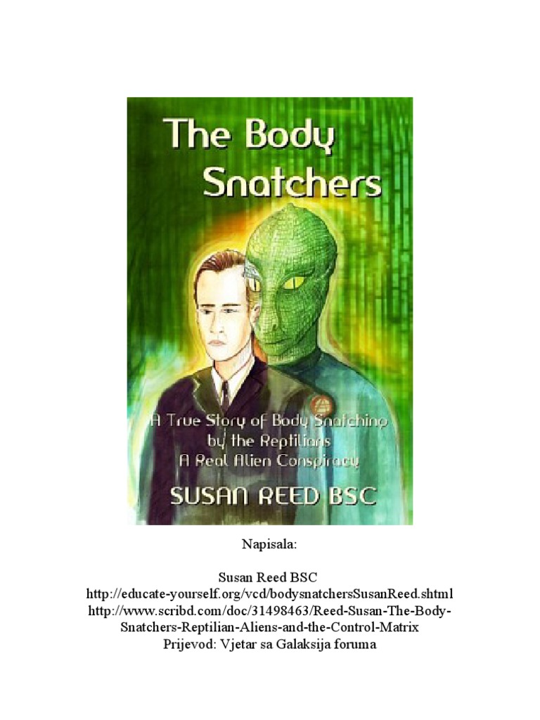 Susan Reed - Tijelokradice | PDF