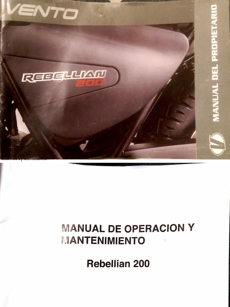 Manual Rebellian 200 PDF | PDF
